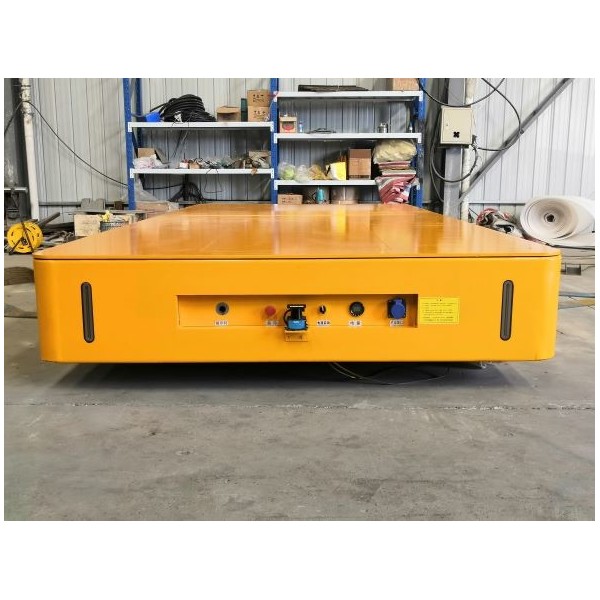 Quality Four Wheels Cargo Material Transfer Cart Heavy Duty Transport Trolley Robotic for sale