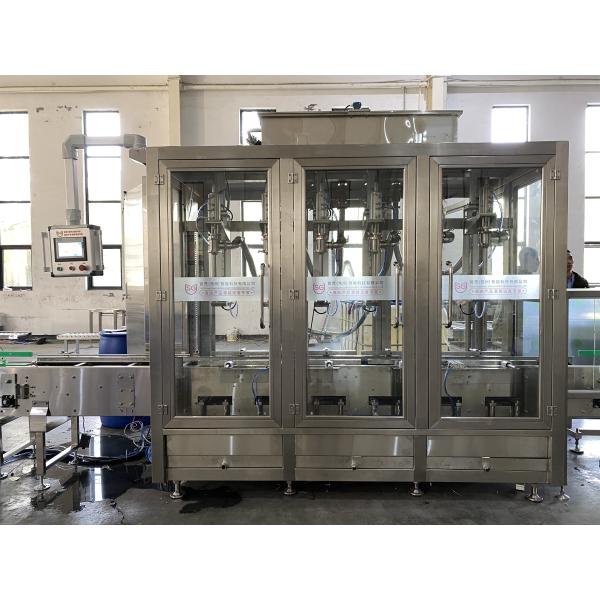 Quality 7 Inch Touch Screen Automatic Liquid Filling Machine For Round / Square / Oval for sale