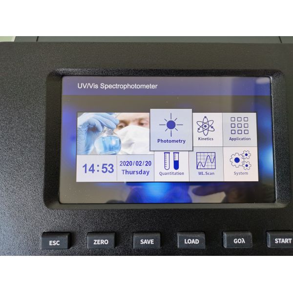 Quality Laboratory Water Testing Essential 1nm Xenon Lamp Double Beam UV Vis Spectrophot for sale