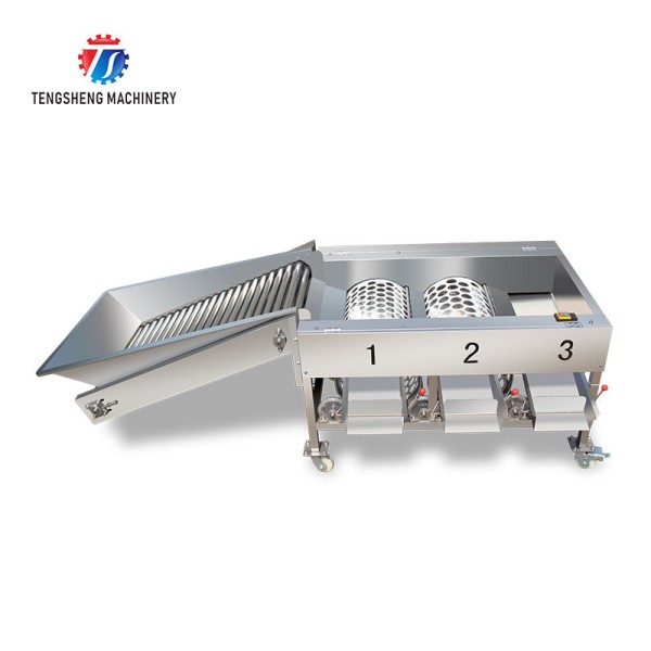 Quality 2.5KW Vegetable Fruit Sorting Machine Roller Barrel Grading equipment for sale