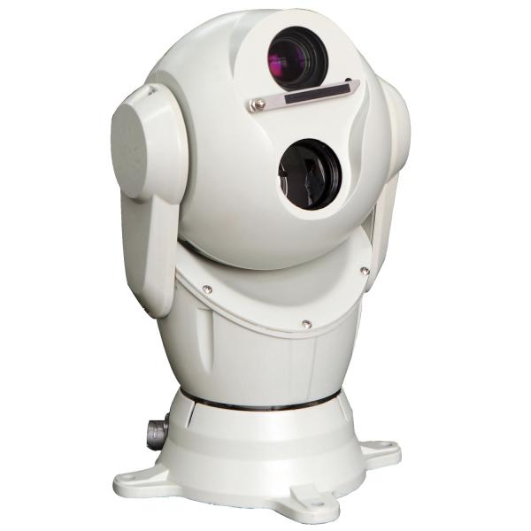 Quality Double Vision Infrared Thermal Dome Camera Police Vehicle Mounted for sale