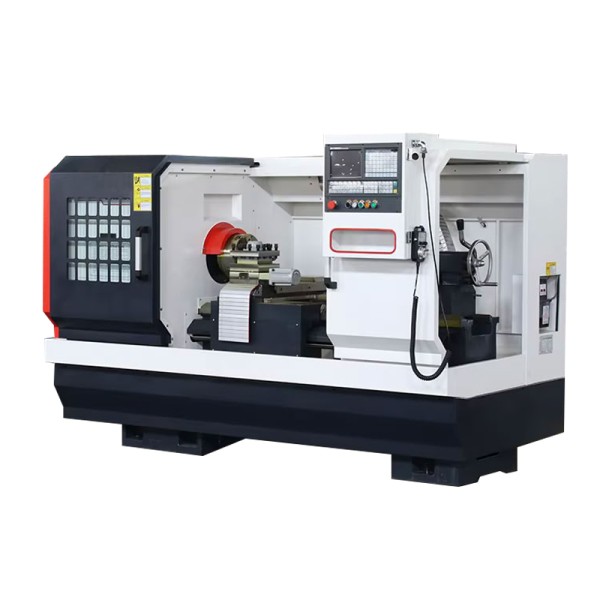 Quality The CK6150 Flat Bed CNC Lathe Machine Handles 500mm Swing Diameter with 7.5kW Spindle for High-Speed Precision Turning for sale