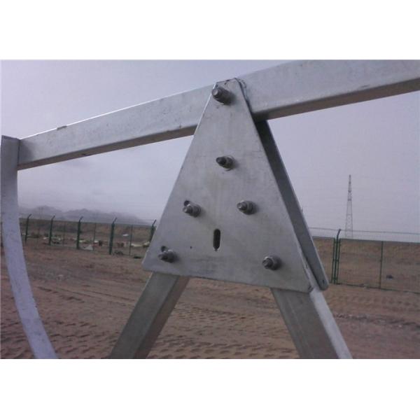 Quality Adjustable Tilt Solar Panel Rail Mounting System , Al6005 PV Solar Mounting for sale