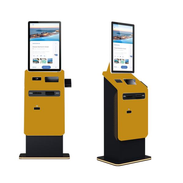 Quality 32inch cash Dispensing Machine Multi Function ATM With Coin Acceptor for sale