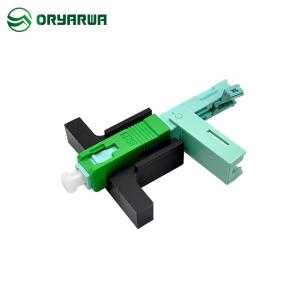 Quality 50mm Embedded Optical Fibre Fast Connector SC APC Field Assembly SM L13 for sale
