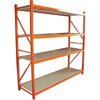 Quality Pallet Medium Duty Storage Racks Adjustable Metal Racking With Longspan for sale