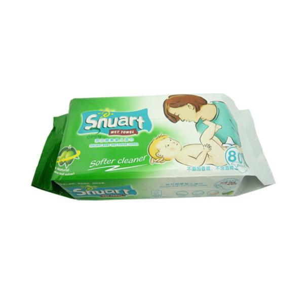 Quality 50gsm Alcohol Free Baby Wipes / Fragrance Free Wet Wipes for sale