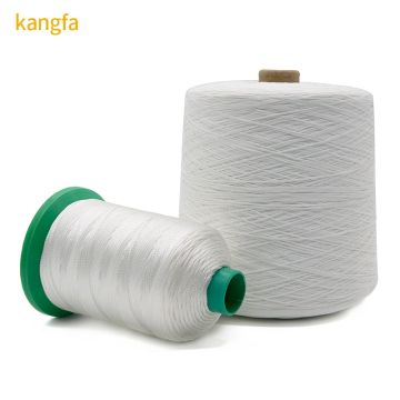 Quality High Tenacity 420D/16 Polyester Spun Yarn for Multicolor Knitting and Garment for sale