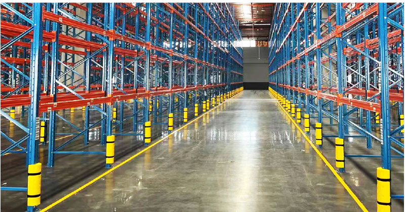 Racking Upright Protectors  Rack End  Protector Guard  Warehouse Safety Bollard
