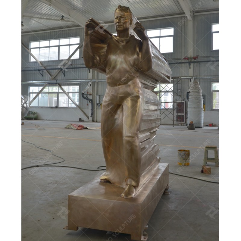 Custom bronze monument sculpture