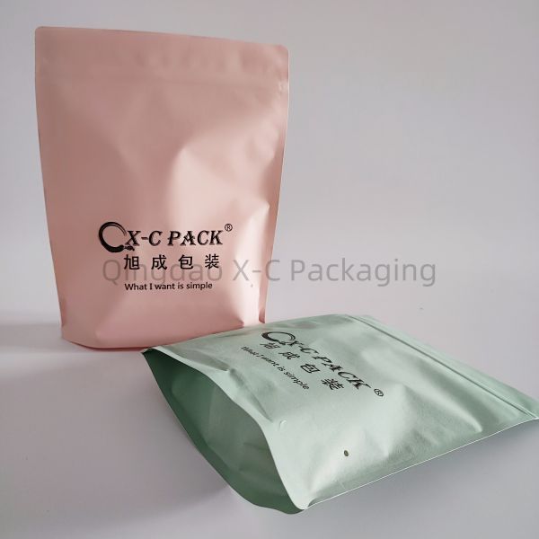 Quality Flexible Strong Sustainable Cotton Paper Bags For Packing Groceries Clothing for sale