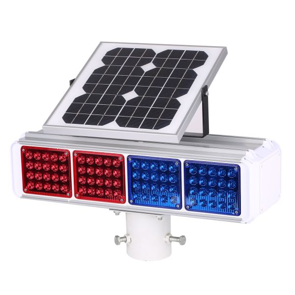Quality 18V 12W Mono Crystallin Solar Powered Warning Lights For Road Safety for sale