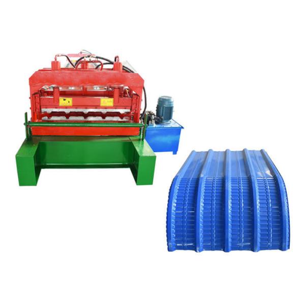 Quality Arched Trapezoidal Sheet Roll Forming Machin Efficienty Width 835 / 828 / 840mm for sale