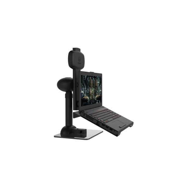 Quality Unique Black Monitor Arm Stands Rotation Automatic Adjustable for sale