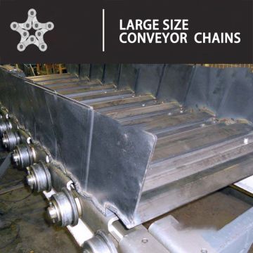 Quality Custom F Flanged Roller Heavy Duty Conveyor Chains for sale