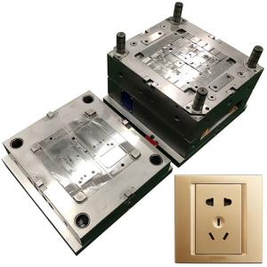Quality Indoor Plastic Wall Plugs Plastic Electronic Parts Injection Moulded Plastic for sale