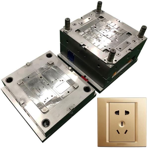 Quality Indoor Plastic Wall Plugs Plastic Electronic Parts Injection Moulded Plastic for sale