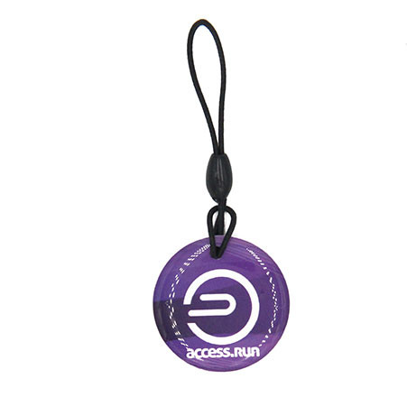 Quality Waterproof 13.56mhz Pvc Epoxy Rfid Tag Keychain for sale