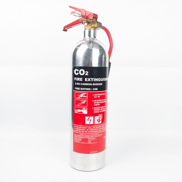 Quality Aluminium Cylinder Fire Extinguisher Carbon CO2 Bottle 2kg Portable for sale