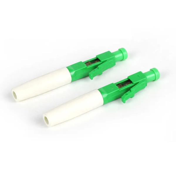 Quality SC APC Fusion Splice Fiber Optic Connectors For FTTH FTTB FTTX Network for sale