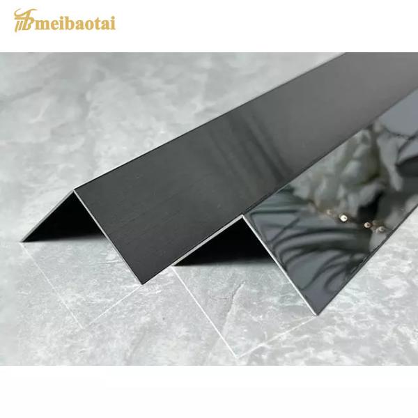 Quality Stainless Steel Strip L Profile Sustainable L Tile Trim for sale