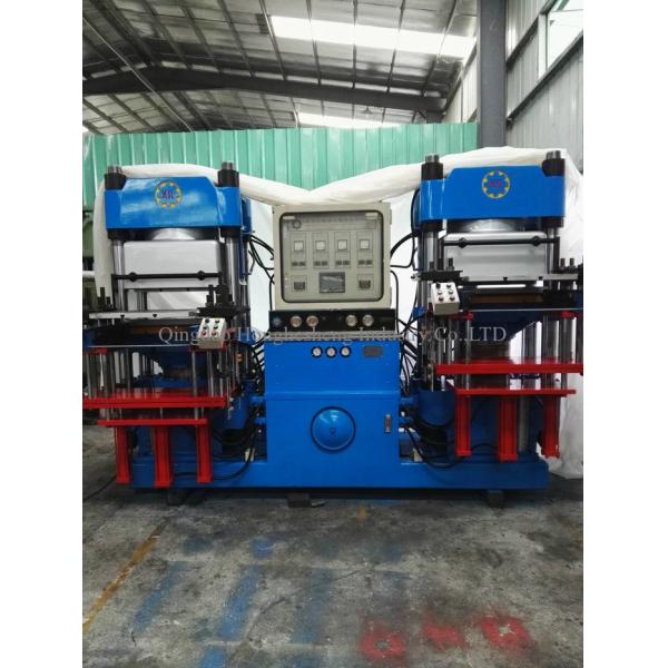 Quality Double Rubber Plate Vulcanizer Press PCL Controlled 1200x1200 mm for sale