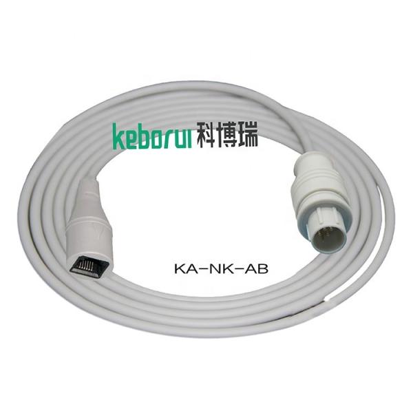 Quality Compatible for NihonKohden 5pin IBP adapter cable to Abbott transducer IBP cable for sale