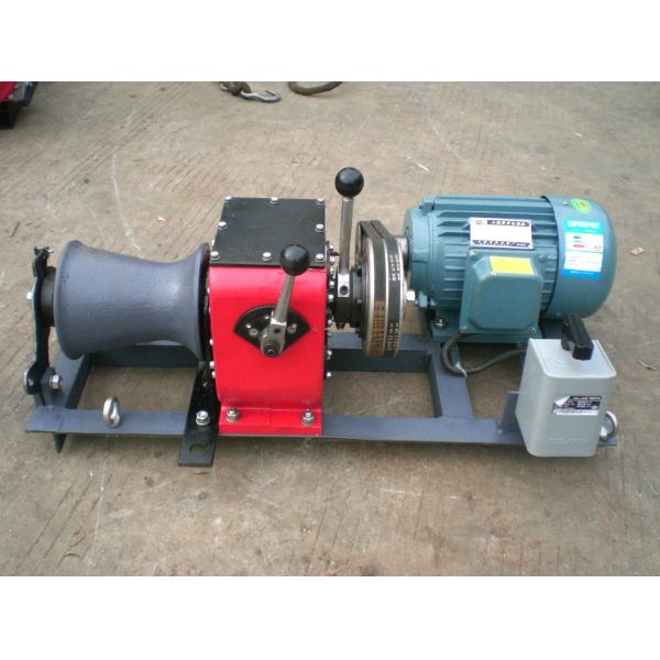 Quality 8KN 1 Ton Electric Cable Pulling Winch Steel Electric Cable Winch Puller for sale