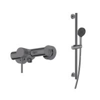 Quality Wall Mounted Single Lever Bath Mixer Tap With Shower for sale