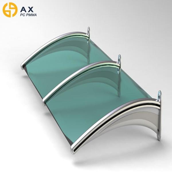 Quality Door Roofing PC Rainbow 8mm Polycarbonate Solid Sheet for sale