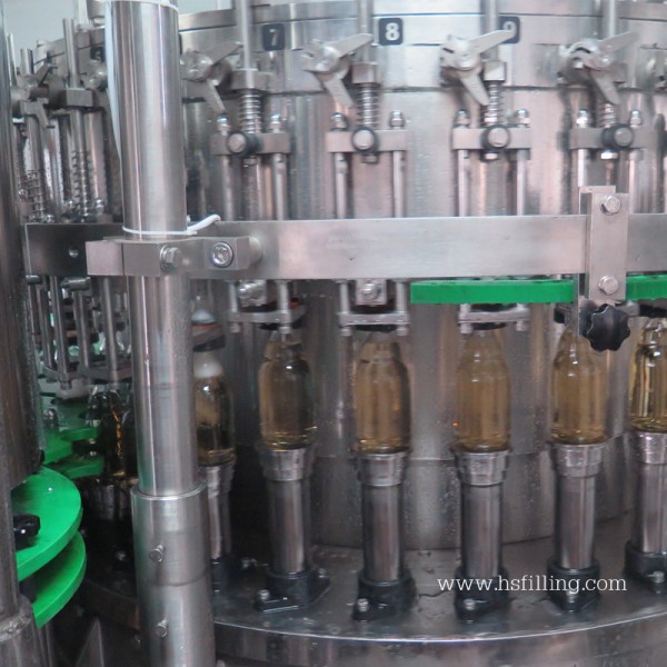 Quality Small Scale ISO Certified 8000BPH Beer Filling Machine beer bottle filling capping machine for sale