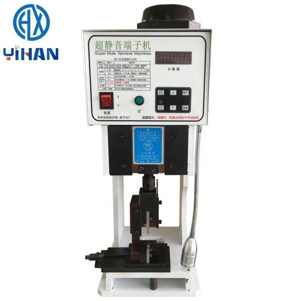 Quality 58KG Semi-automatic Wire Stripping Terminal Crimping Machine Wire Range 0.5-2 for sale