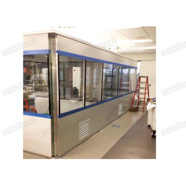 Quality 3600m3/H HEPA Filtration ISO 7 Clean Room Class 10000 Plexiglass for sale