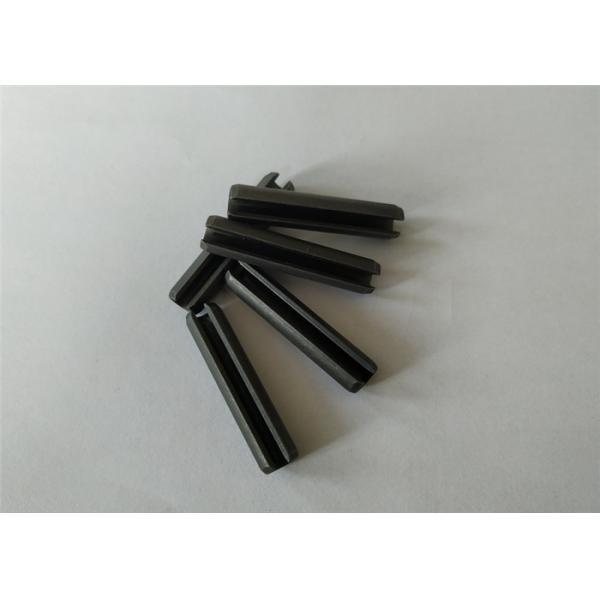 Quality ASME Black Phosphate Metric Roll Pins Phosphate 16mm Spring Tension for sale
