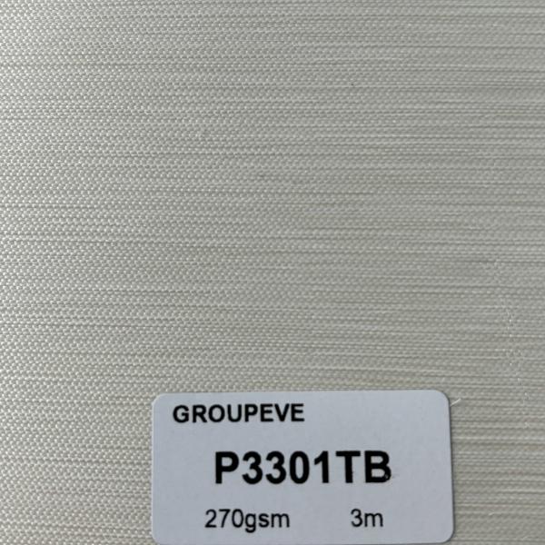 Quality High Quality Pull Down 100% Polyester Textured Blackout Roller Blinds Fabrics For Window Decoration for sale