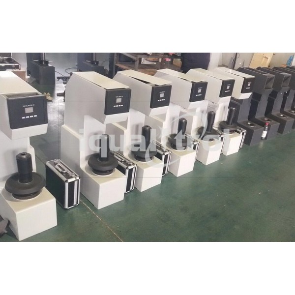 Quality Vertical Space 340mm Brinell Hardness Testing Machine 5 Steps Loading Force Max for sale