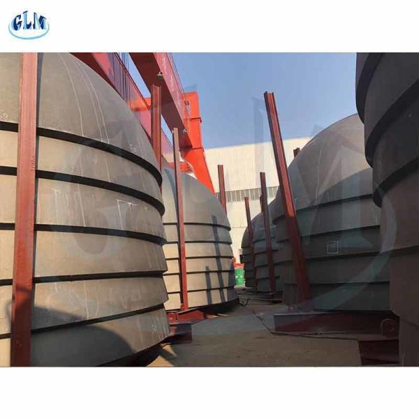 Quality 800mm 900mm 1000mm Dished Tank Ends Hemispherical Tank Heads Forged Mild Steel for sale