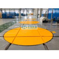Quality 3000mm Railway Bogie Turntable Manual Operation 10 Ton for sale