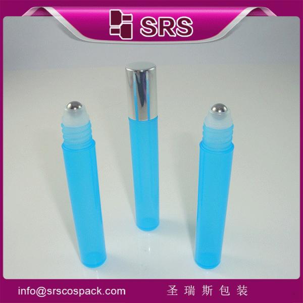 Quality Shengruisi packaging RPA-8ml plastic roll on bottle with aluminum cap for sale