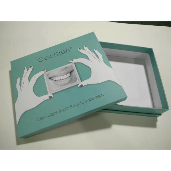 Quality Fancy C2S Rigid Paper Boxes With Logo Printed Rectangle Package for sale