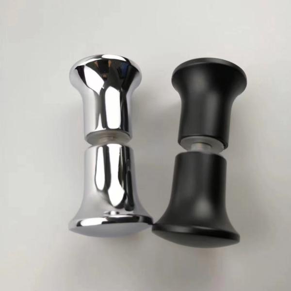 Quality Zinc Alloy Glass Shower Door Knobs For Original Bathroom Hardware for sale