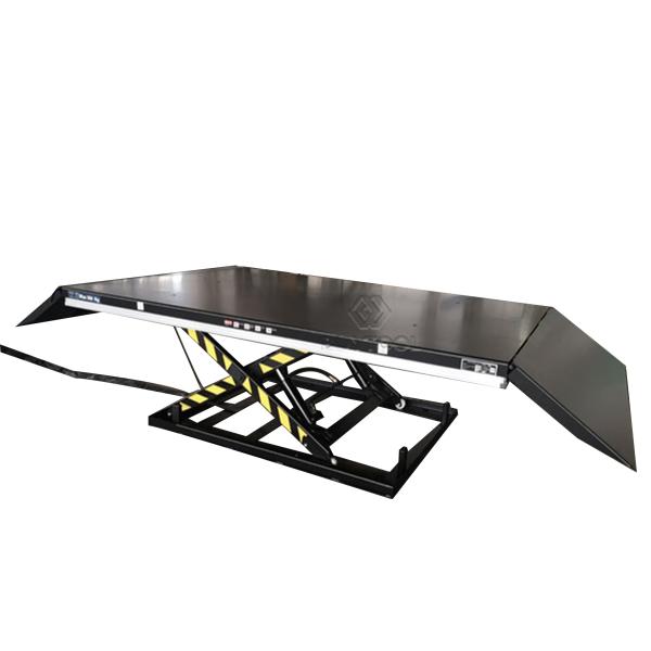 Quality Portable Hydraulic Heavy Duty Motorcycle Lift Table 450kg Mechanics Garage Workshop for sale