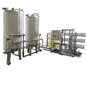 Quality 10TPH 19kW-380-415V 3xSS304 Tanks Brackish Water Reverse Osmosis Water Plant for sale