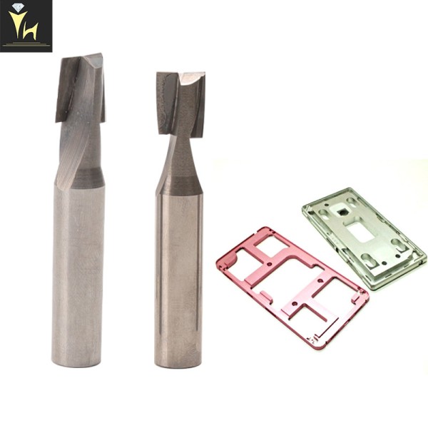 Quality Ultra Precision Two Flutes PCD End Milling Tools for sale
