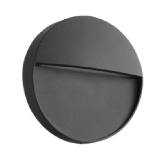 Quality Outdoor LED Wall Light Fixture Circular Square Garden Wall Mounted Lights Customized Color for sale