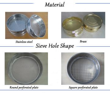 soil test sieve
