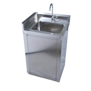 Quality 900mm Knee Operated Stainless Steel Hand Wash Basin SUS201 for sale