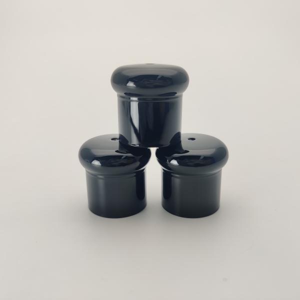 Quality Black 20/415 Plastic Screw Cap With Mushroom Shape for sale