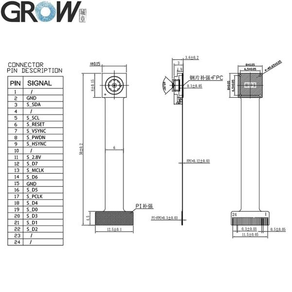 Quality GROW GM802 Series Small DC3.3V Barcode Scanner Module Board USB/TTL232 Interface for sale