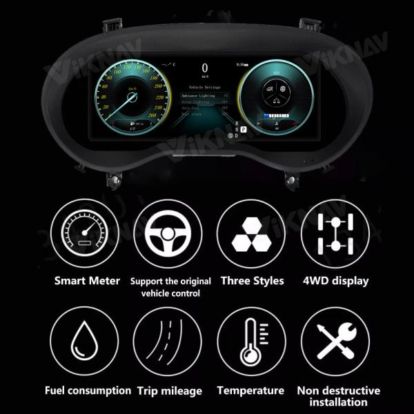 Quality VIKNAV Digital Cluster Car SpeedoMeter For Mercedes Benz VITO 2015-2021 for sale